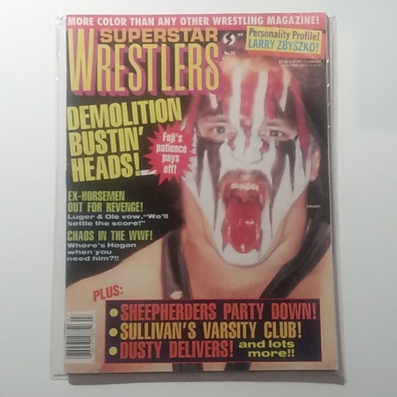 Other | Superstar Wrestlers Magazine July 1988 | Poshmark
